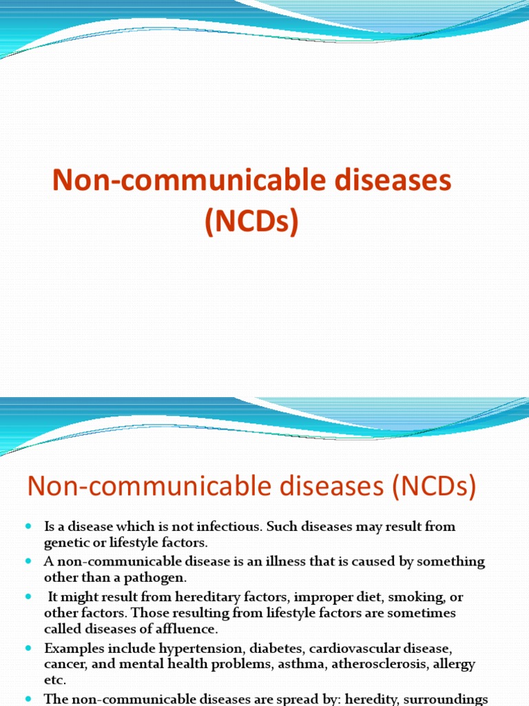 NCDs 2 | PDF | Cardiovascular Diseases | Hypertension