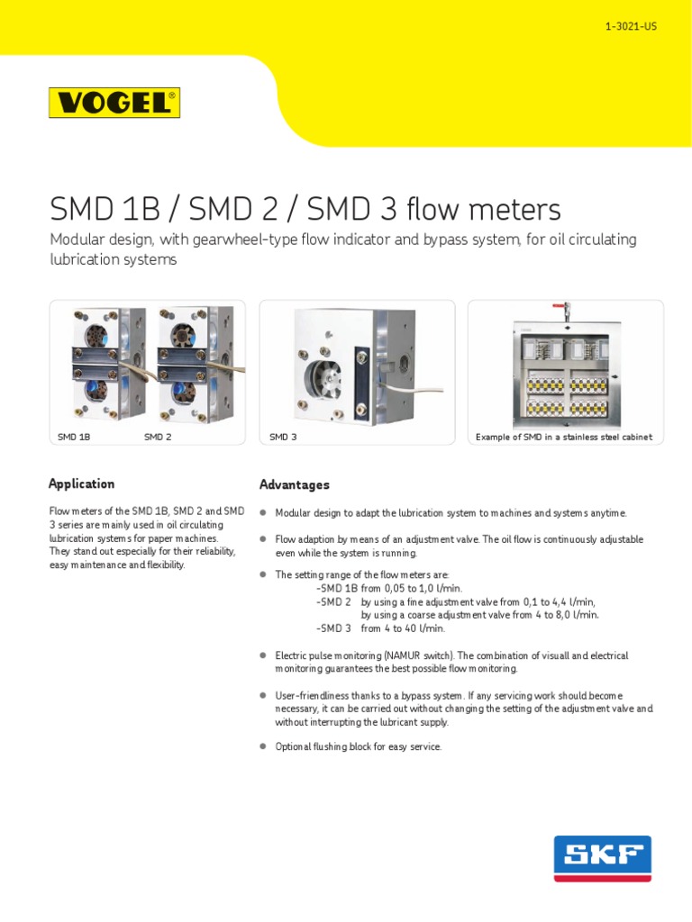 Flow Regulators SMD 1A SMD 2 SMD 3 | PDF | Valve | Vapor