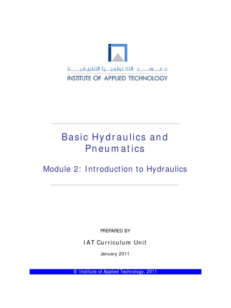 Hydraulics Module2 Student Version | PDF