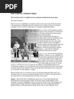 Dan John Complexes | PDF | Weight Training | Weightlifting