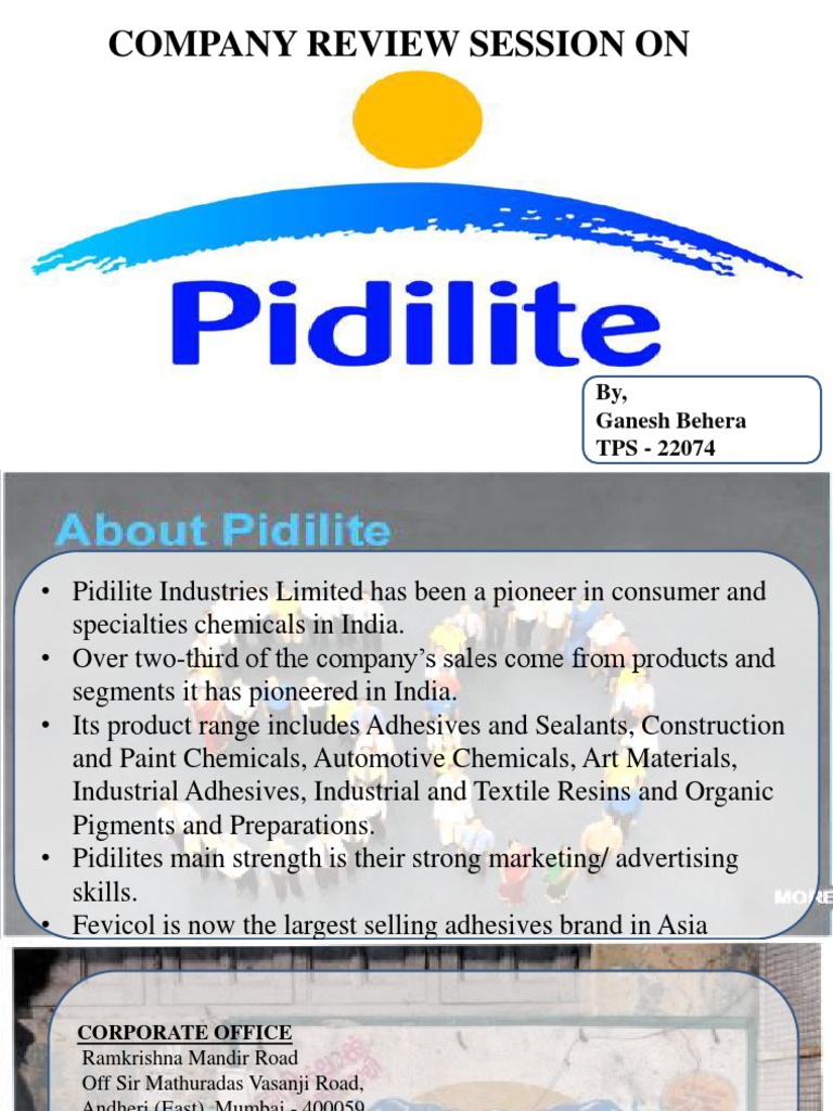 Pidilite LTD 7445 | PDF | Pension | Employment