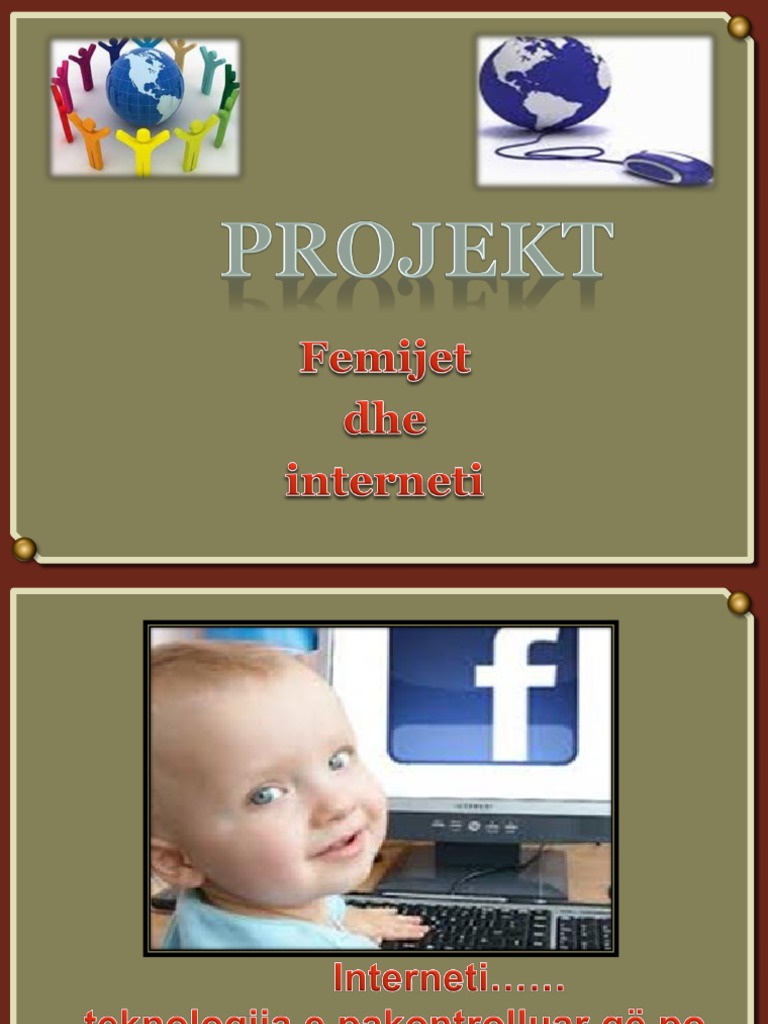 Femijet Dhe Interneti | PDF