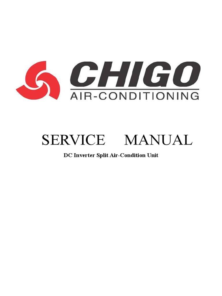 Chigo Inverters Manual | PDF | Air Conditioning | Power Inverter