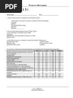 Company Profile Questionnaire | PDF | Internet | Computing