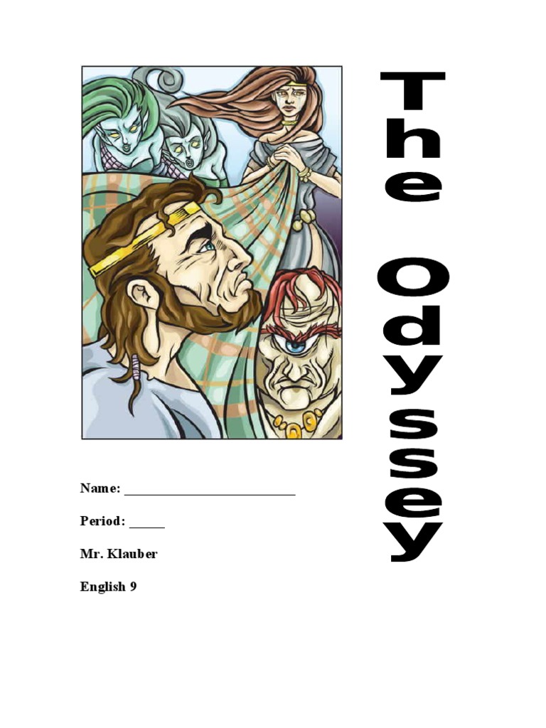 The Odyssey Student Packet | PDF | Penelope | Odysseus