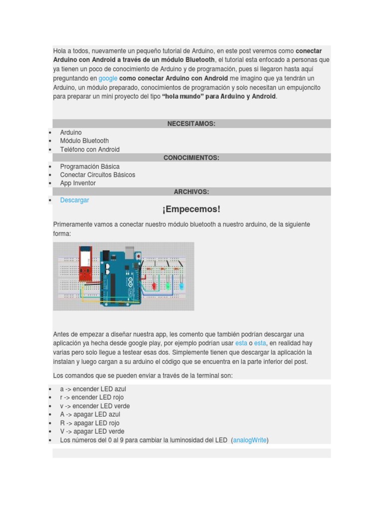 Blue Term | PDF | Arduino | Aplicación movil