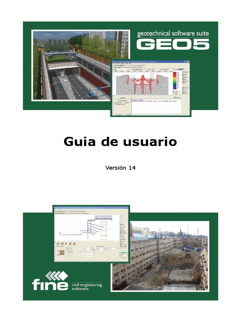 GEO5 Manual PDF | PDF | Ingeniería geotécnica | Ingeniero civil