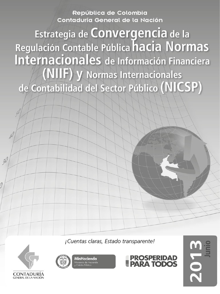 Estrategia de Convergencia de La Regulación Contable Pública Hacia NIIF ...