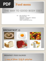 4 & 5 Course Western Set Dinner Menu | PDF | Sauce | Desserts