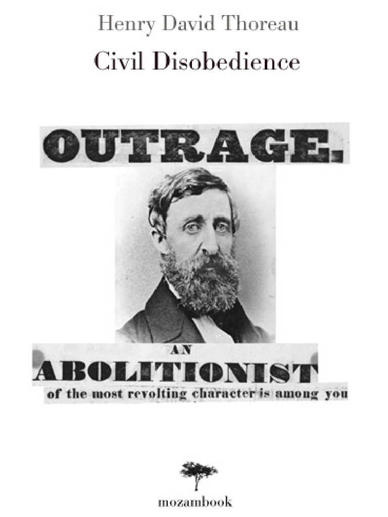 Thoreau - Civil Disobedience (1849) PDF | PDF | Civil Disobedience ...