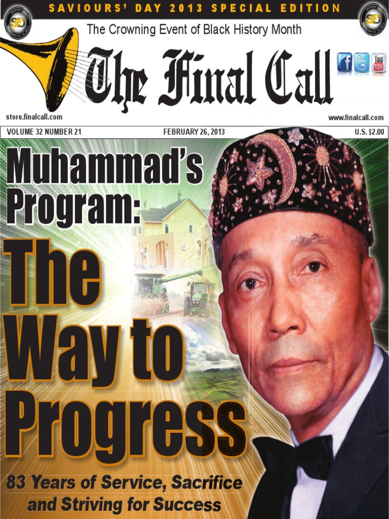 The Final Call Vol 32 No 21 | PDF | Religion And Belief