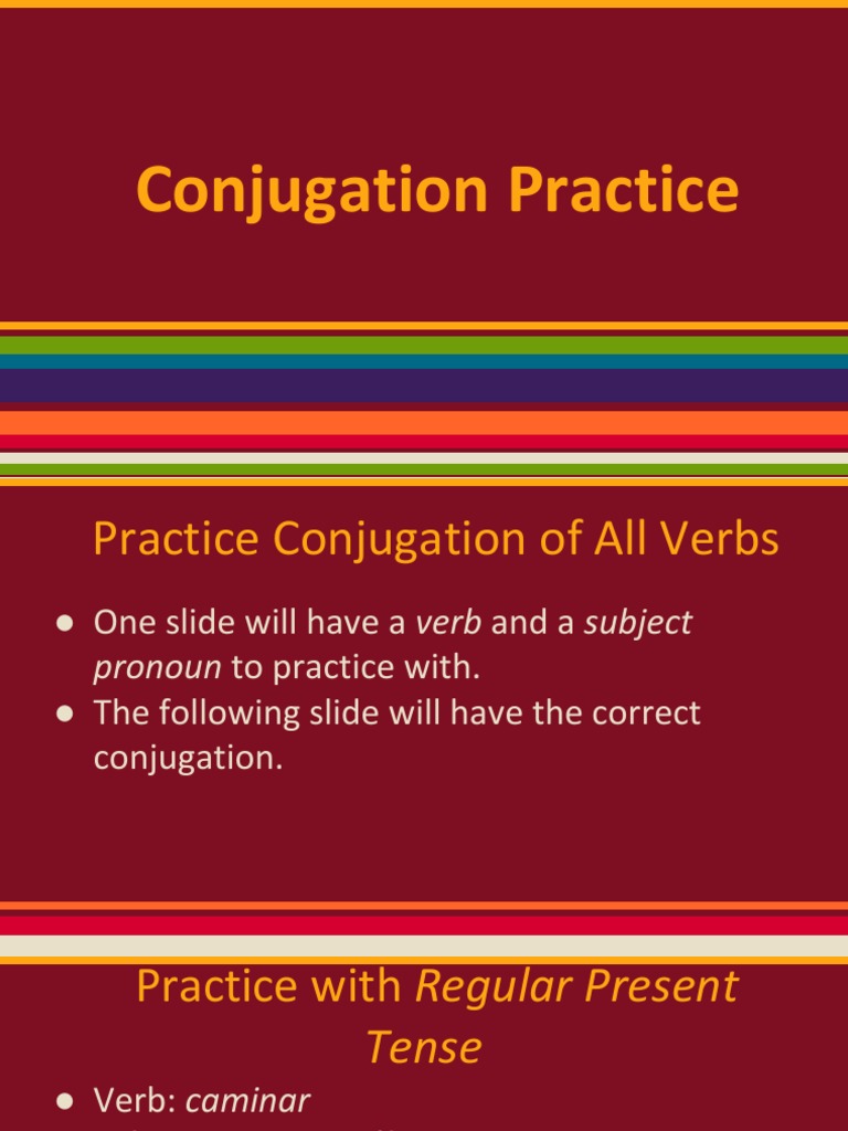 Preterite Conjugation Practice | PDF | Grammatical Conjugation ...