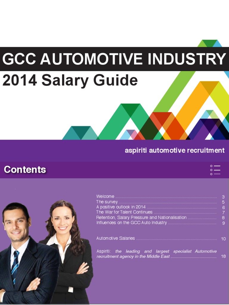 GCC Automotive Salary Insights 2014 | PDF | Employee Retention ...