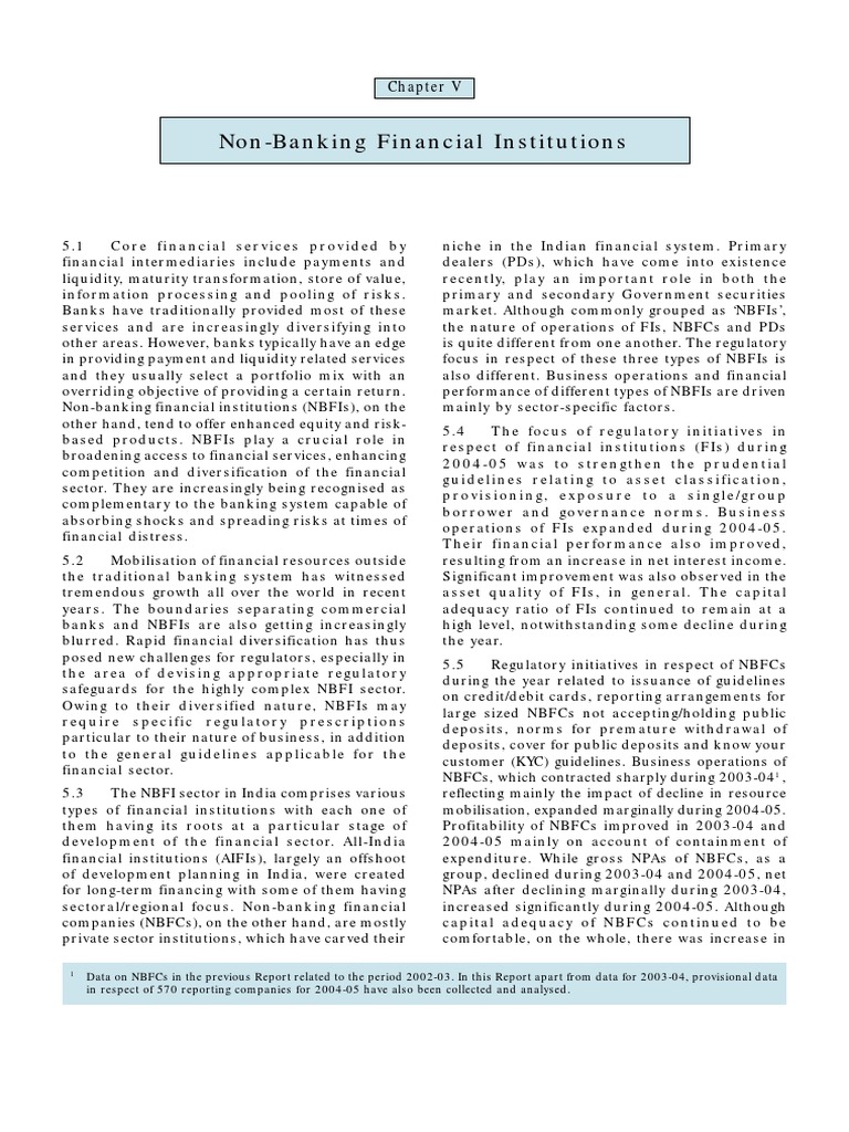 NBFC . | PDF | Money | Economies
