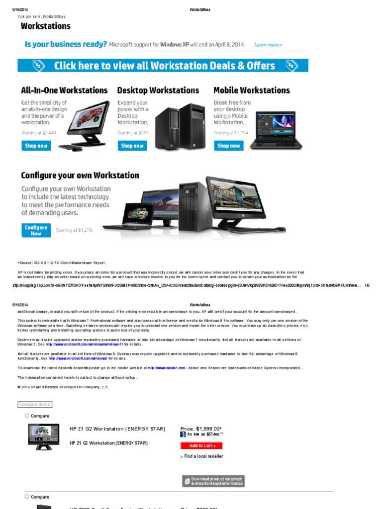 You Are Here: Workstations | Download Free PDF | Computer Hardware | Microcomputers