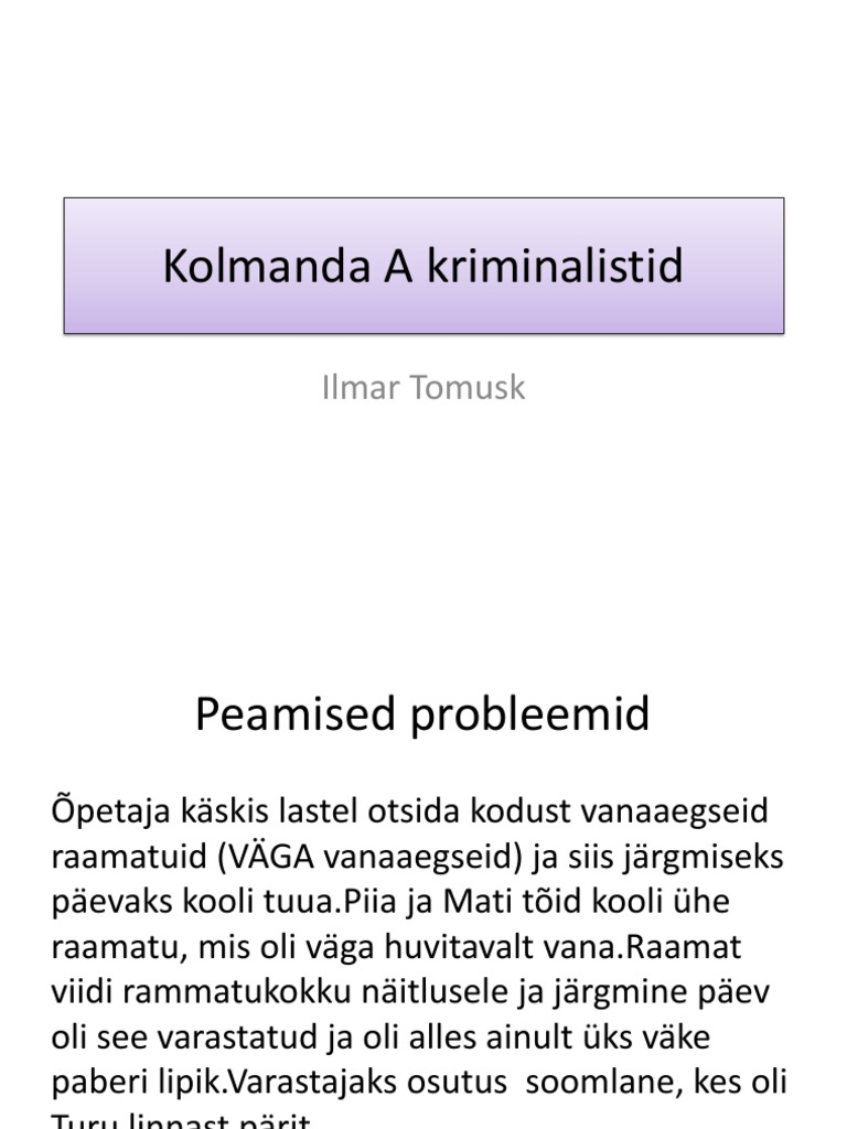 Raamat | PDF