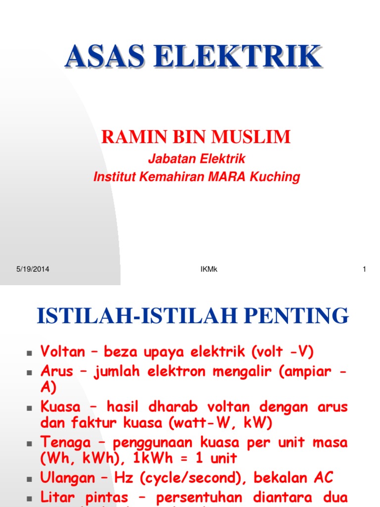 Asas Elektrik | PDF