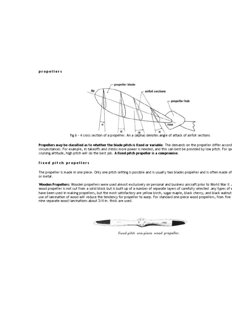 Easa Propellers Questions | PDF | Propeller | Thrust