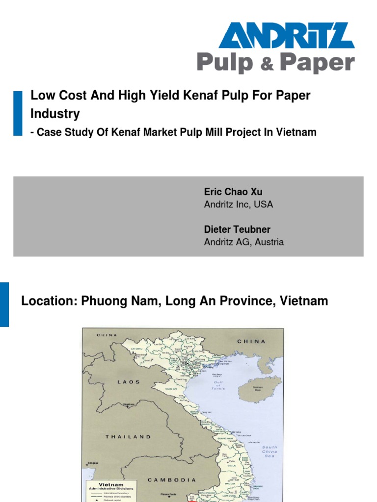 Kenaf Vietnam | PDF | Pulp (Paper) | Anaerobic Digestion