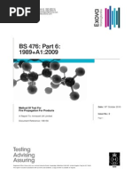 BS 476 Part 7 1997 | PDF