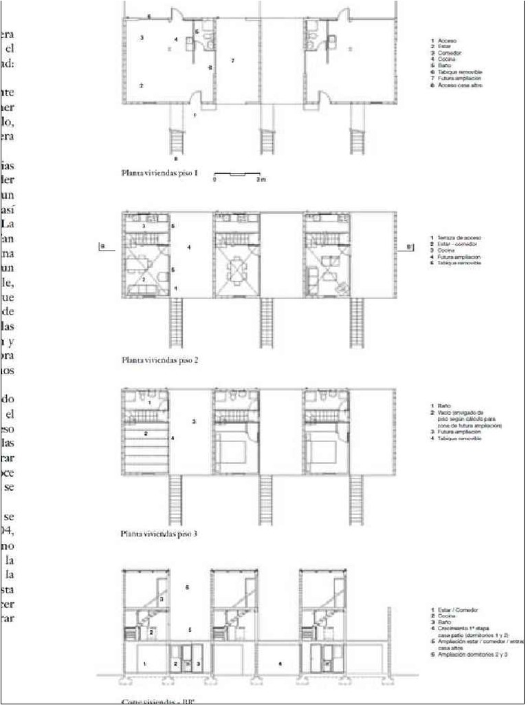 Plantas Arqui-Quinta Monroy Tamaño Cuarto Esc 1 - 100 | PDF