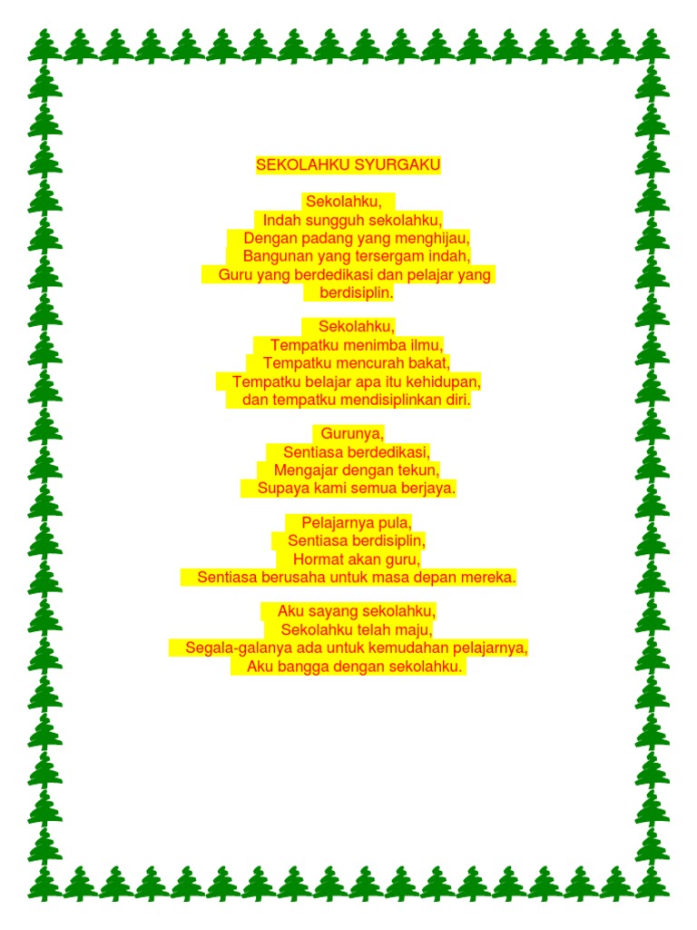 Sekolahku Syurgaku | PDF