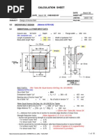Anchorage Design Spreadsheet ACI 318 19 SI | PDF | Strength Of ...