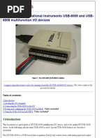 NI USB-6002 Specifications Overview | PDF | Electromagnetic ...
