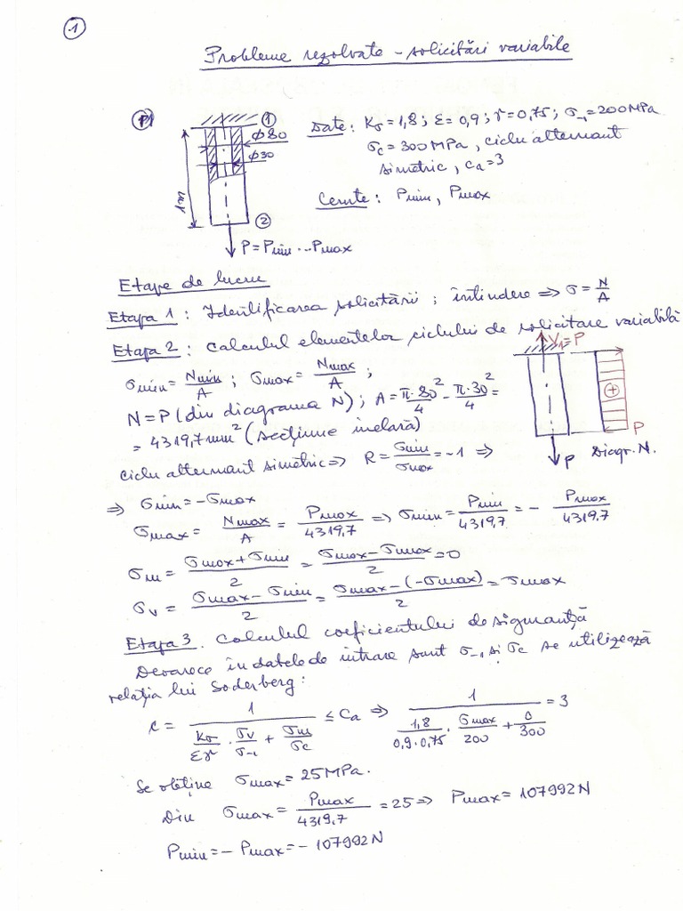 Probleme Rezolvate - Solicitari Variabile | PDF