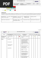 Hydro Test Risk Assessment Guide | PDF | Hazards | Risk