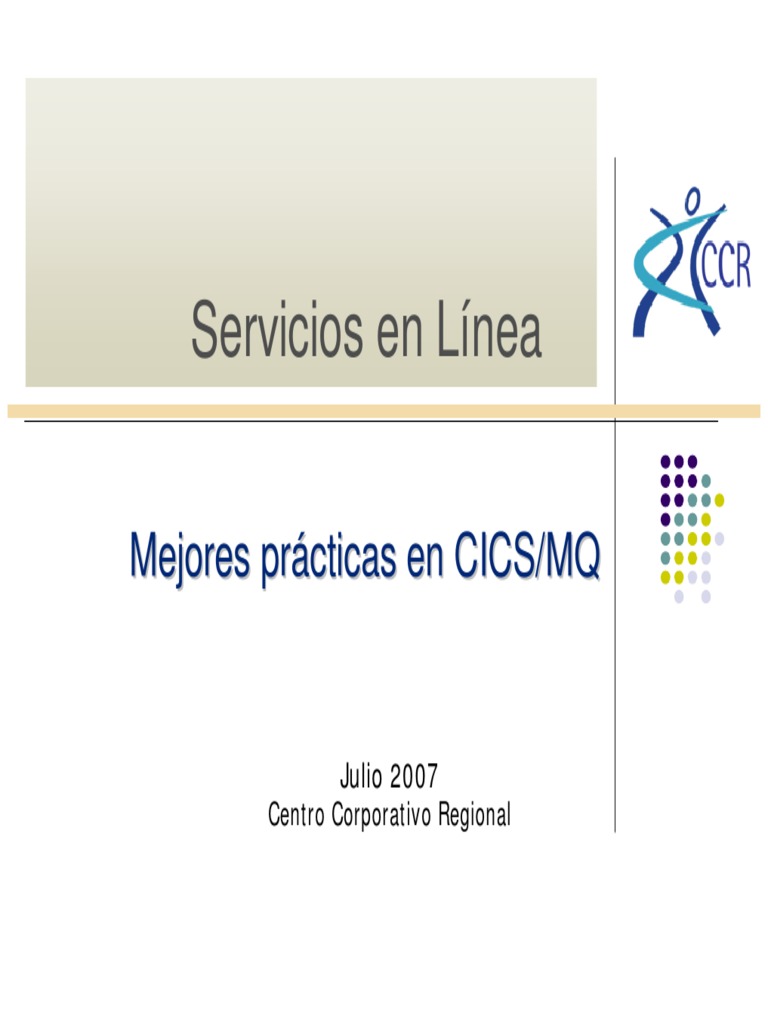 Curso CICS | PDF | Memoria del ordenador | Sistema operativo