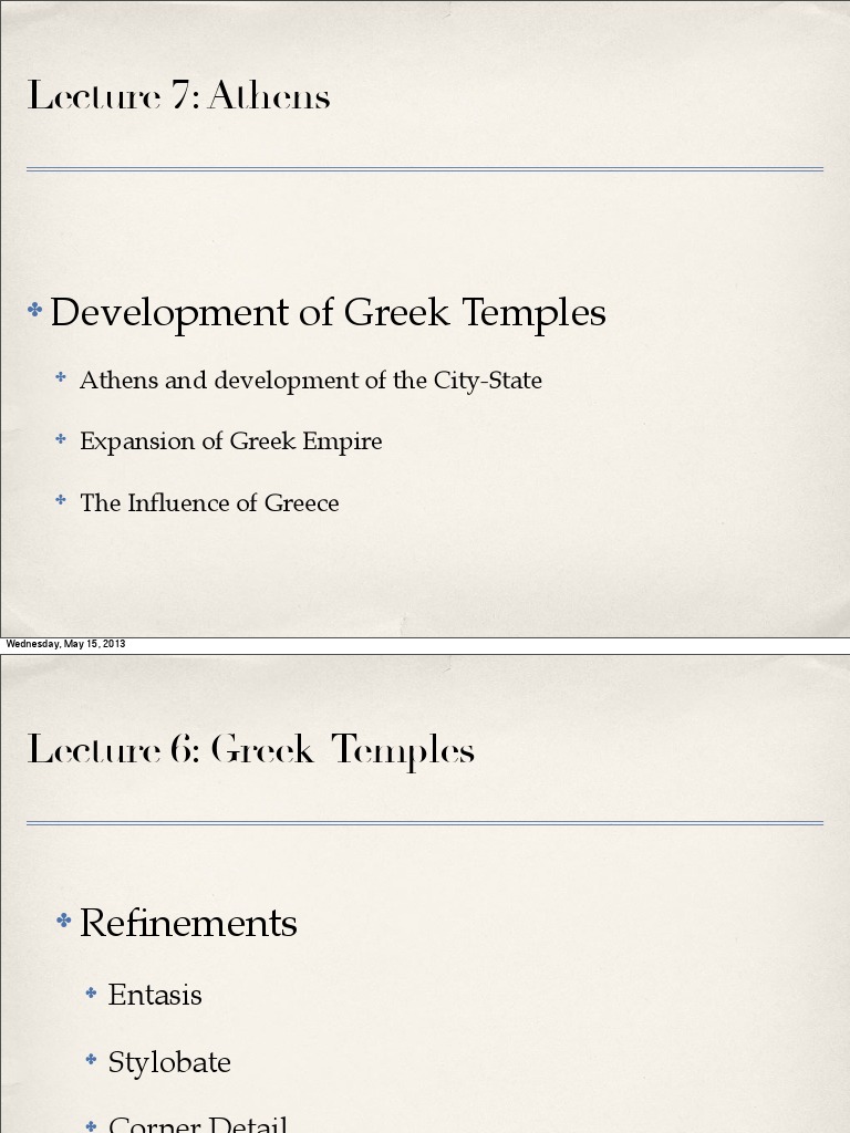 Lecture 7: Athens: Athens and Development of The City-State Expansion ...