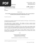 BS EN12150 Thermally Toughened Glass Standard Part 1 | PDF