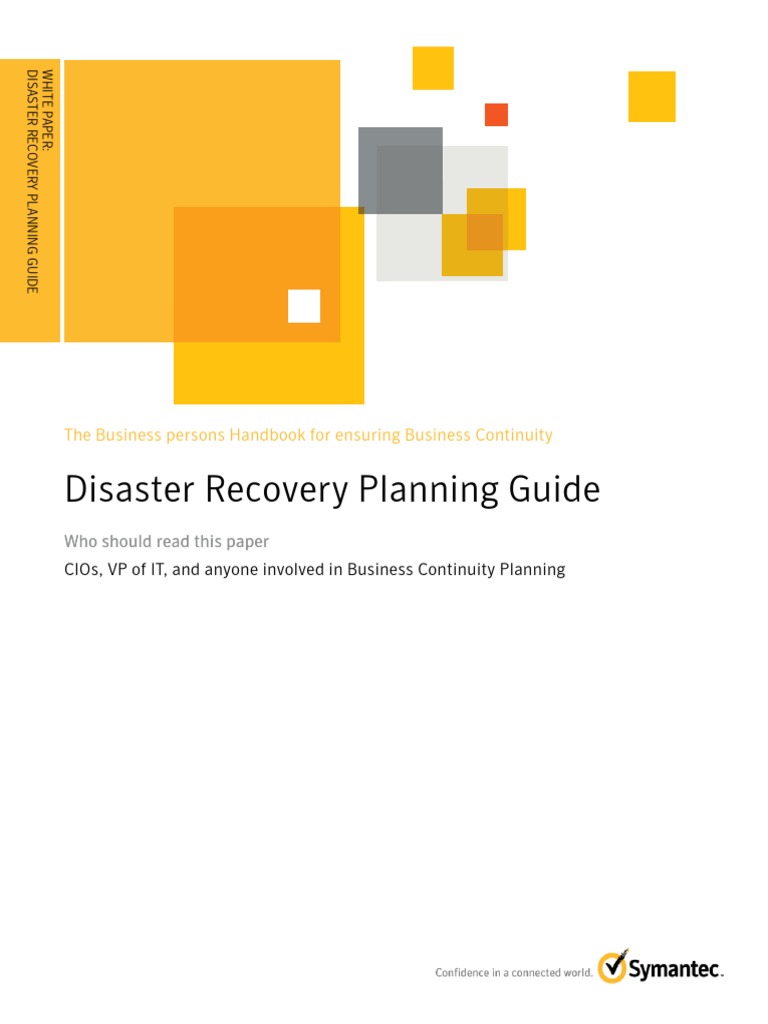 Disaster Recovery Planning Guide | PDF | Disaster Recovery ...
