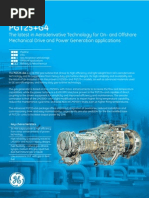 7FA Gas Turbine GT DataSheets | PDF | Turbine | Gas Turbine