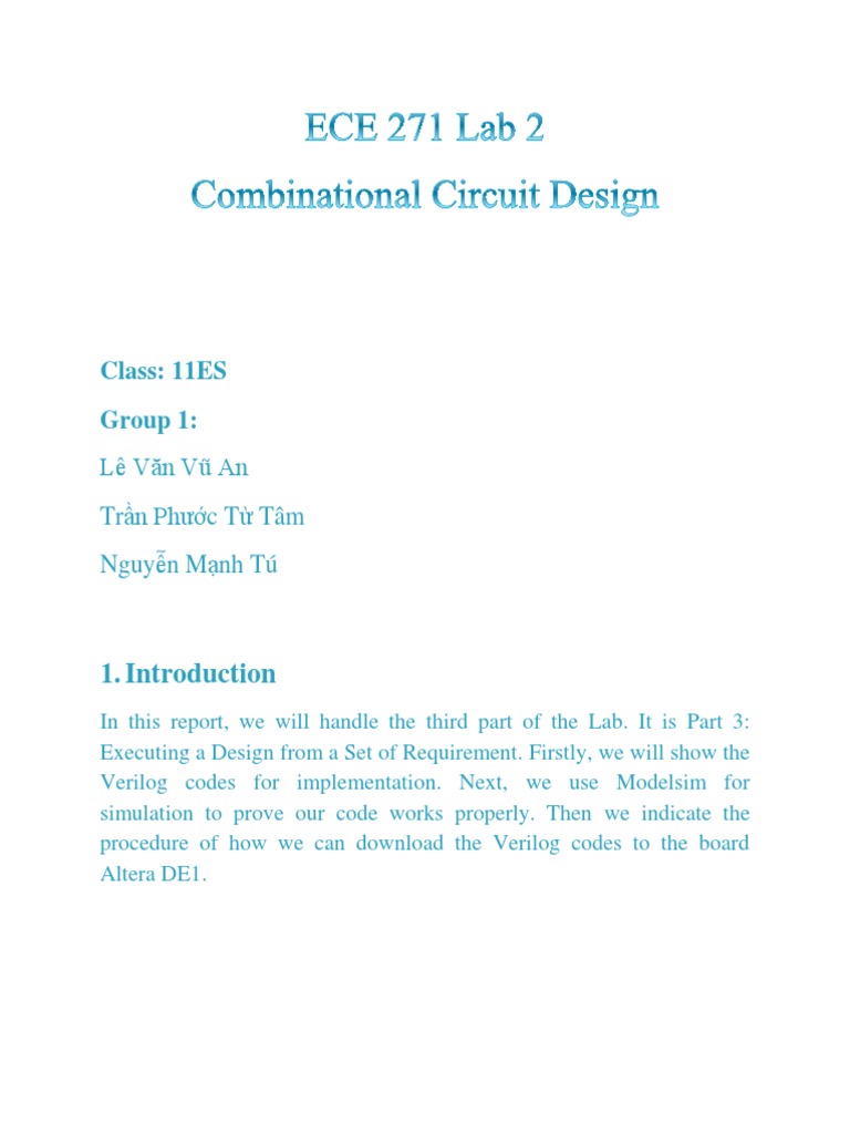 Verilog Camera Design Implementation | PDF | Areas Of Computer Science ...