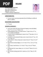 Simple Bio Data Format | PDF