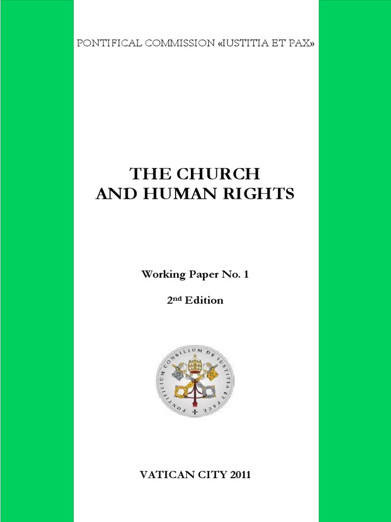 IUSTITIA ET PAX The Church and Human Rights | PDF | Second Vatican ...