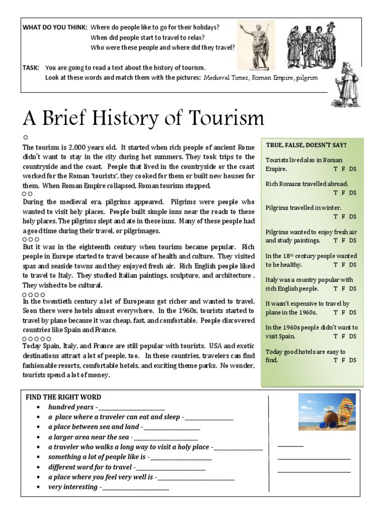 History of Tourism Through Ages | PDF | Tourism | Ancient Rome