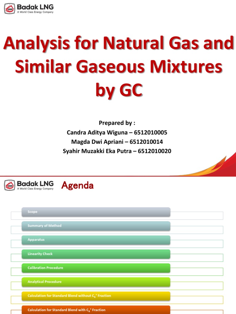Natural Gas Analysis by GC Method | PDF | Gas Chromatography ...