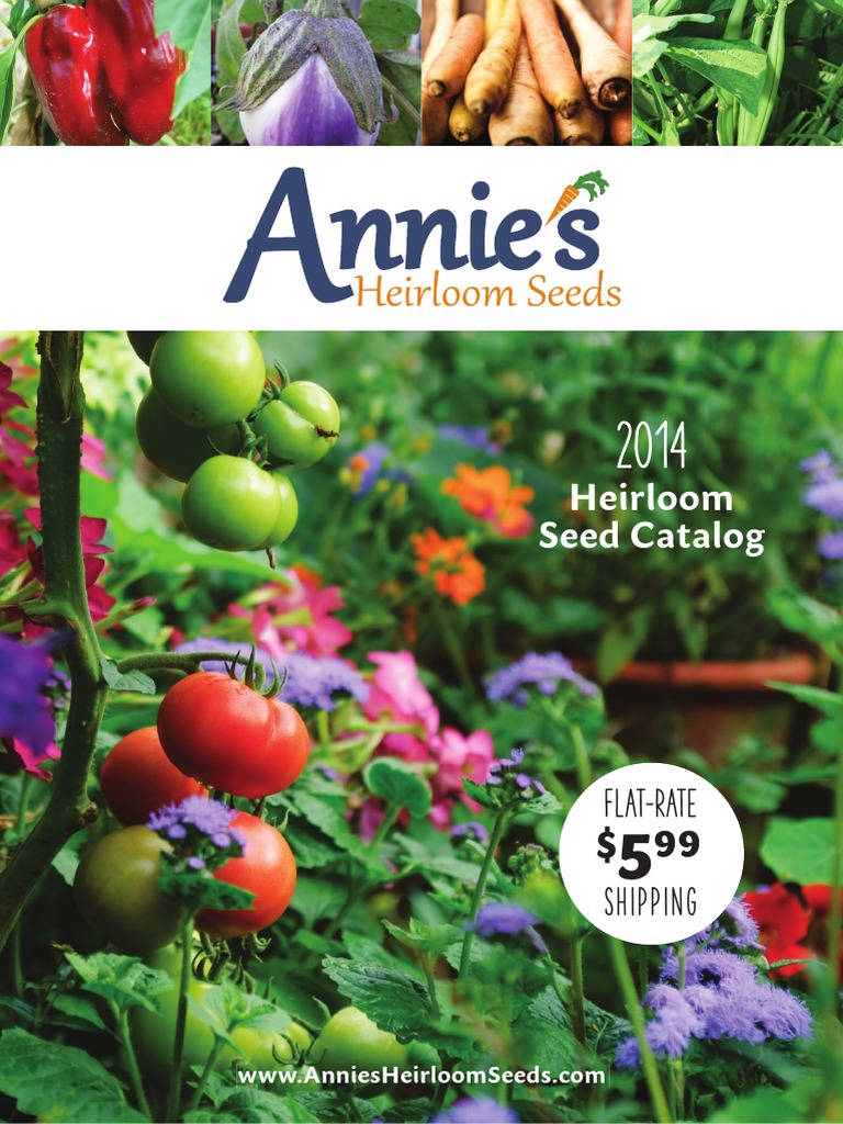2014 Annies Heirloom Seeds Catalog | PDF | Beetroot | Bean