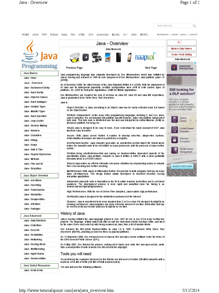 Home Java Php Python Ruby Perl Html Css Javascript Mysql C Unix More Pdf Java