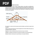 Partes de Una Cubierta o Techo | PDF | Techo | Naturaleza