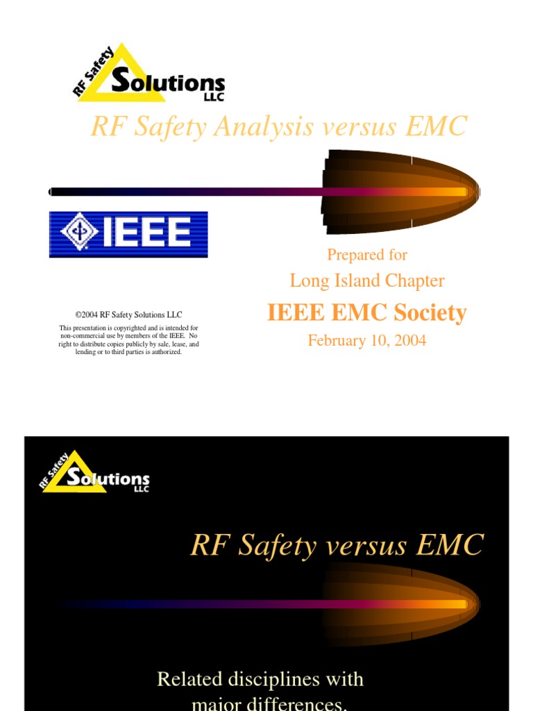 RF Safety | PDF | Electromagnetic Radiation | Ionizing Radiation