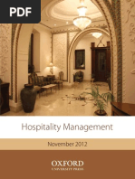 Hotel Operating Manuals & SOPs Guide | PDF | Hotel | Restaurants