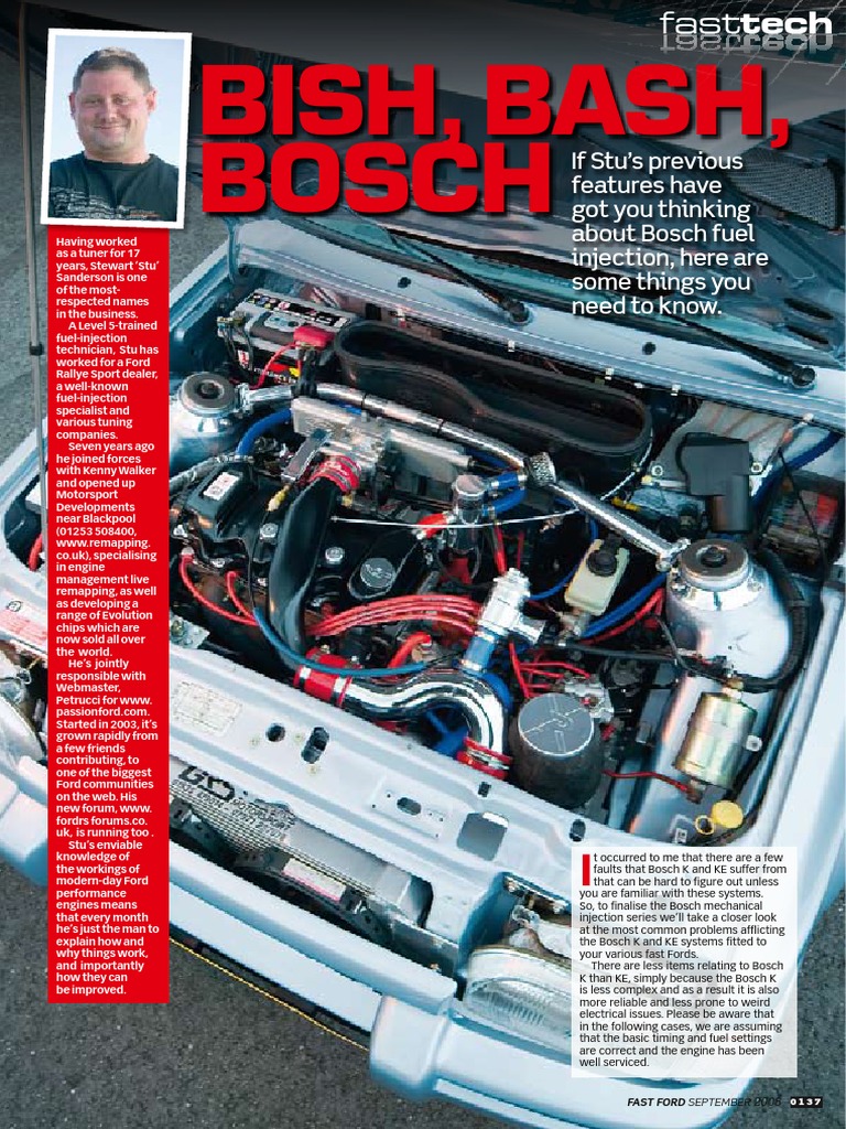 Bosch Fasttech Engine Management | PDF | Home & Garden | Computers
