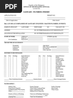 Sanitary Permit | Sanitation | Sewage Treatment