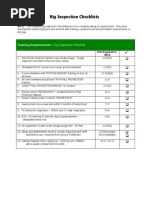 oil based Rig Inspection Checklist | Drilling Rig | Oil Well