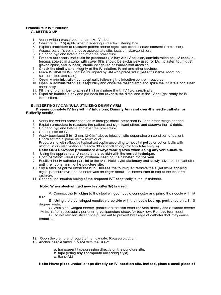 IVT | PDF | Intravenous Therapy | Pharmacology