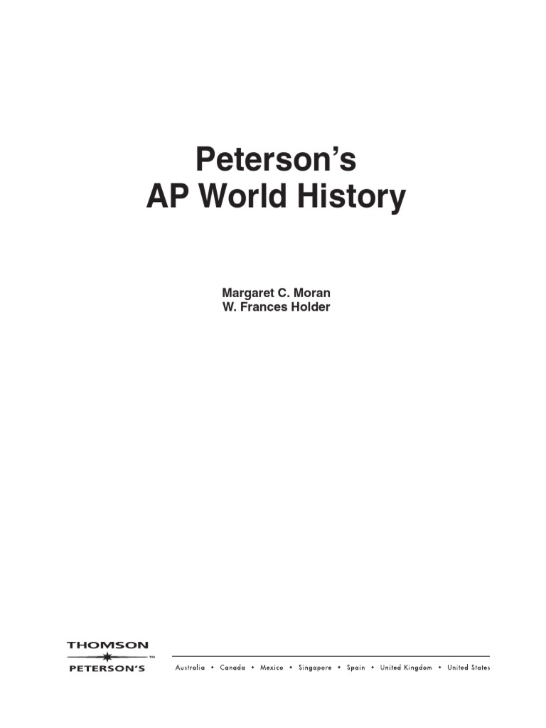 AP-AP World History | PDF | Multiple Choice | Advanced Placement